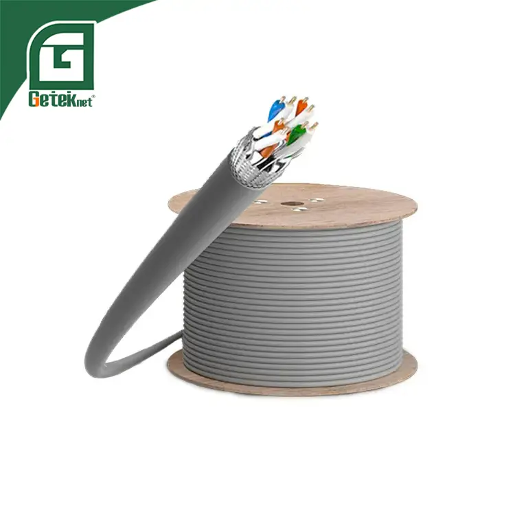 CAT7 Ethernet Cable S/FTP Pure Copper LSZH Network Cable PVC PE 305m ...